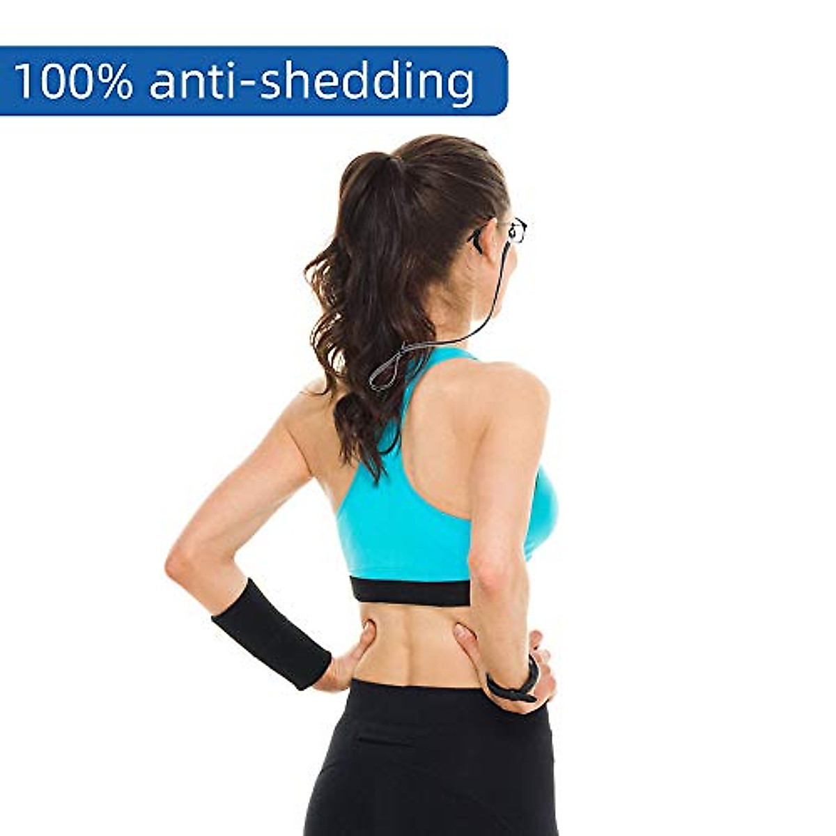 SCWJTF Eyeglass Straps, 4PCS Premium Nylon Adjustable Eyewear Retainers, Anti-slip Eyeglass Lanyard, Sport Unisex Sunglass Eyeglass Chains for Men and Women's, Free 3 Gifts