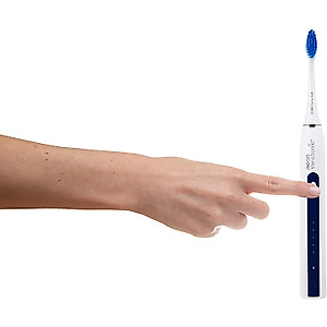 PRO-SYS VarioSonic Welcome Kit First Electric Toothbrush for Beginner, Rechargeable Power ADA Accepted Smart Sonic Toothbrush with Timer, 2 Replacement Dupont Brush Heads, 5 Brushing Speed