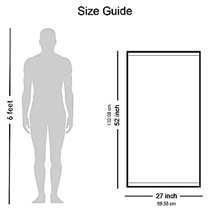 Wealuxe Charcoal Bath Towels Set of 4, Cotton Body Towel for Hotel, Gym, Spa, Soft Extra Absorbent Quick Dry Towels for Bathroom 27x52 Inch