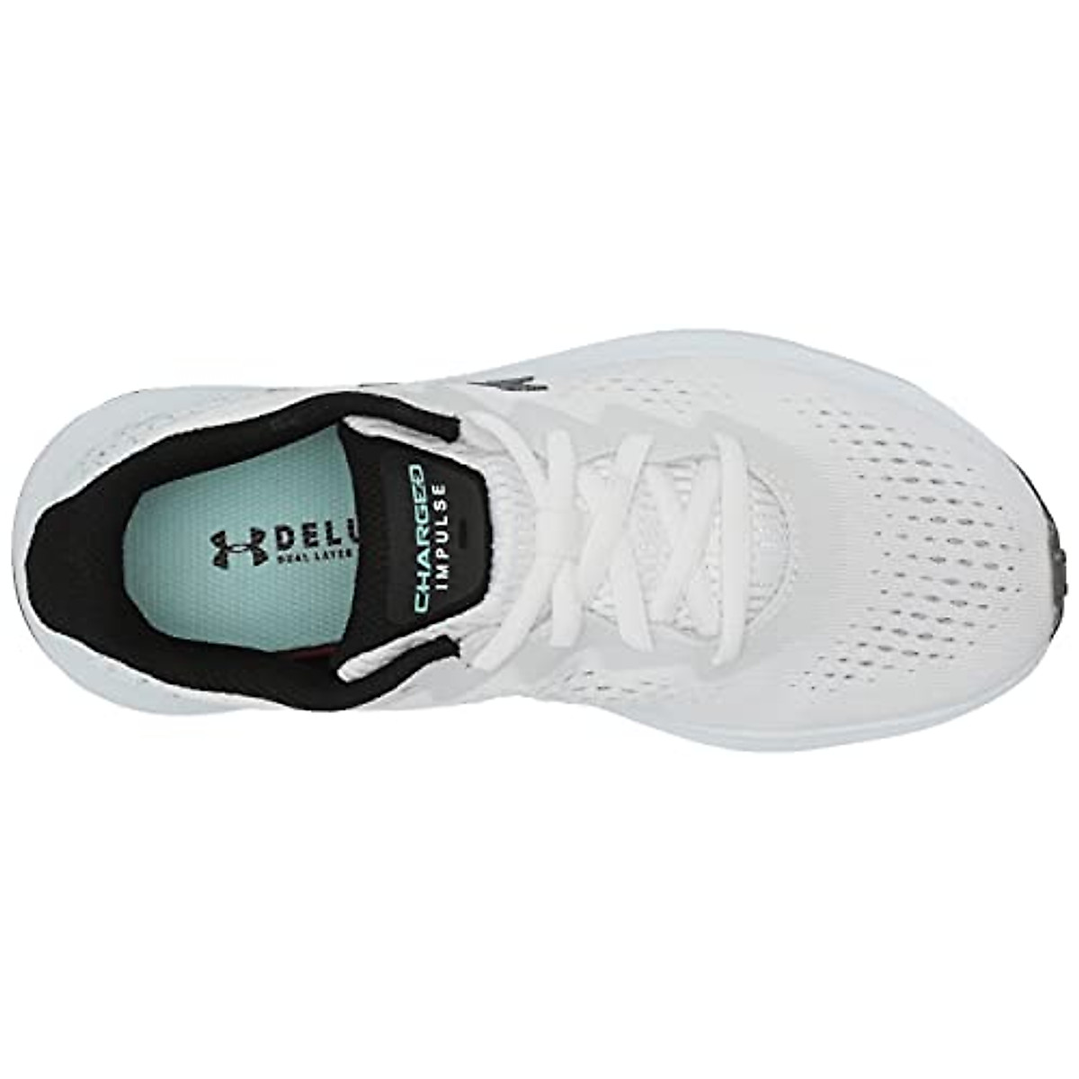 Under Armour Women's Charged Impulse 2 PNTSPL, White (100)/White, 10 M US