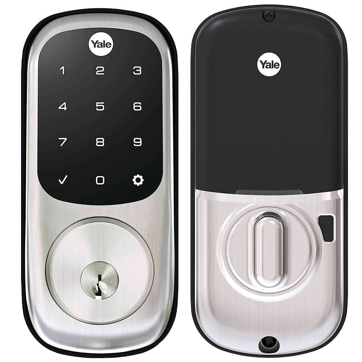 Yale Assure Lock - Touchscreen Keypad Door Lock in Satin Nickel