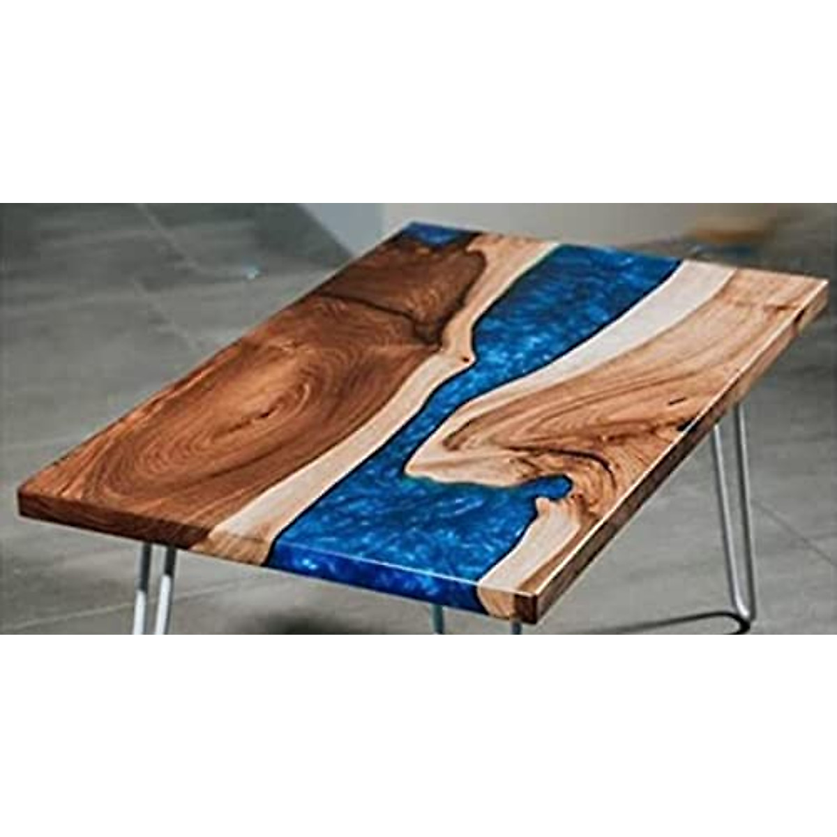 Epoxy Table, Live Edge Wooden Table, Epoxy Resin River Table, Natural Wood,Dining table, Natural Epoxy Table, Resin Table
