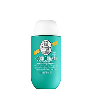 SOL DE JANEIRO Coco Cabana Moisturizing Body Cream-Cleanser, 3 Fl Oz