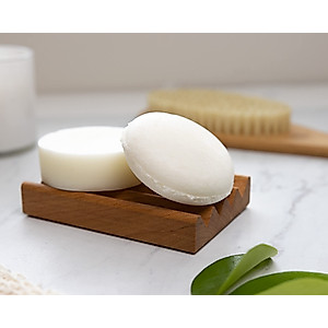 NATURL Soothe Shampoo and Conditioner Bar Set with Peppermint, Lime, and Tea Tree Oil for Dry Scalp, Dandruff Relief, Vegan, Cruelty Free, Zero Waste, Made in USA