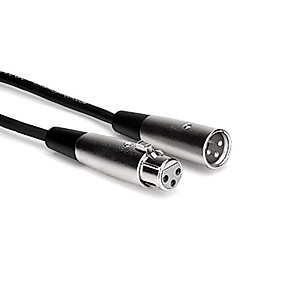 Hosa XLR-120 XLR3F to XLR3M Balanced Interconnect Cable, 20 Feet
