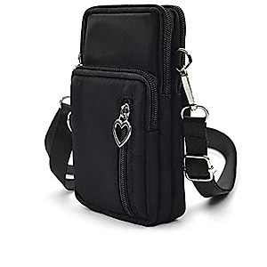 Horscrite Cell Phone Purse, Phone Bag Purse Wallet Crossbody Bag Lightweight Roomy Pockets Smartphone Sports Armband Bag