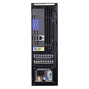 Dell Optiplex 390 Small Desktop Computer PC - Quad Core Intel i5 2nd Gen, 8GB DDR3, 512GB SSD, New Keyboard, Mouse, WiFi, Windows 10 Home(Renewed)