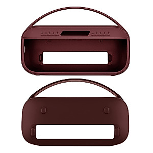 JCHPINE Silicone Cover Case for Bose SoundLink Flex Bluetooth Portable Speaker(1st Gen), Protective Skin Sleeve for Bose SoundLink Flex Speaker Accessories (Only Silicone Case) (Carmine Red)