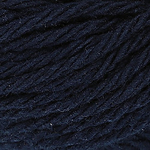 Lily Sugar 'N Cream The Original Solid Yarn, 2.5oz, Medium 4 Gauge, 100% Cotton - Bright Navy - Machine Wash & Dry