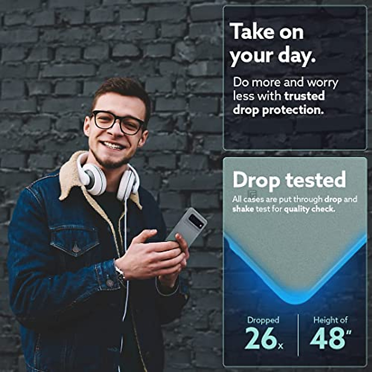 Caseology Vault Protective Case Compatible with Google Pixel 6 Case (2021) - Sage Green