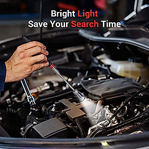 LED Magnetic Pickup Tool, Christmas Stocking Stuffers Gifts for Men Cool Stuff Gadgets, Telescoping Magnet Pickup Tools Extendable 22", Unique Birthday Gift for Dad, Grandpa for Hard to Reach Place