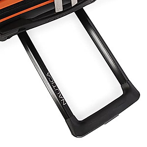 Nautica Roadie 3pc Hardside Luggage Set, Grey/Orange