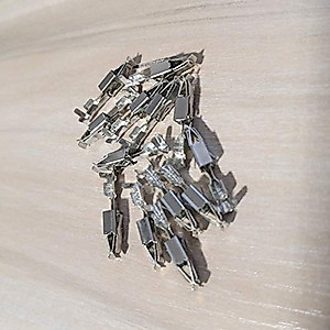 Davitu Cables, Adapters & Sockets - 100pcs/lot Female Crimp Terminals (Pins) Contact Pin For Bosch JPT Socket Housing Connector Plug For 18-20AWG Wire Cable - (Color Name: 100pcs)