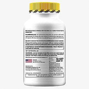 LIPON Mass & Weight Gainers Natural Alternative for Cutting & Bulking Muscle Supplement, First TIME in India (90 Capsules)