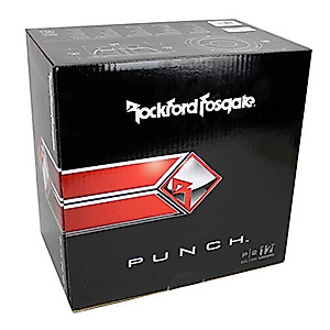 2) Rockford Fosgate P2D2-12 12" 1600Watt 2-Ohm Punch Series Car Audio Subwoofers