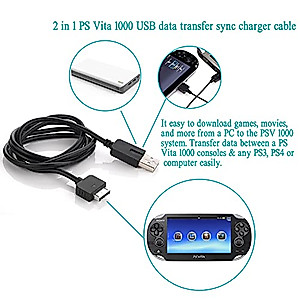Ssgamer AC Adapter Power Charger for PS Vita 1000