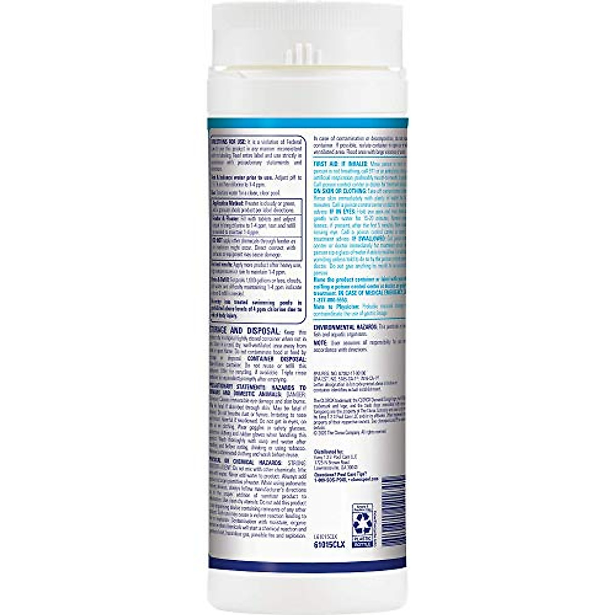 Clorox Pool&Spa Small Pool 1" Chlorinating Tablets 1.5 lb
