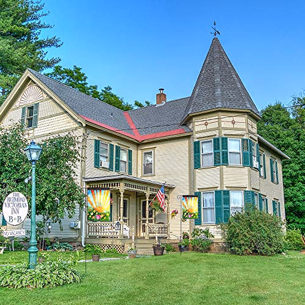 GoShell 16 Pcs Black Blank Garden Flag, One Layer Polyester Heat Transfer Printed Flags, Outdoor Garden Parade Banner Decor Flags Flags, 12"x 18"