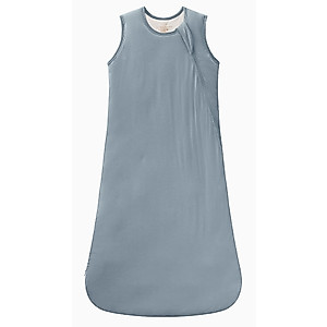 Unisex Baby Viscose from Bamboo Sleep Sack Sleeping Bag Infant Boys Girls Wearable Blankets, 2.5 TOG(Dusty Blue, 6-18M)