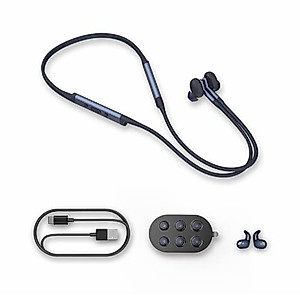 Libratone Track+ 2 (2nd Gen) Wireless Neckband, Sport Headphones with Active Noise Cancelling, Running Mode, Magnetic, Bluetooth 5.2, IP54 Sweat Resistant, Up to 14 Hours Playback for Workout Sports
