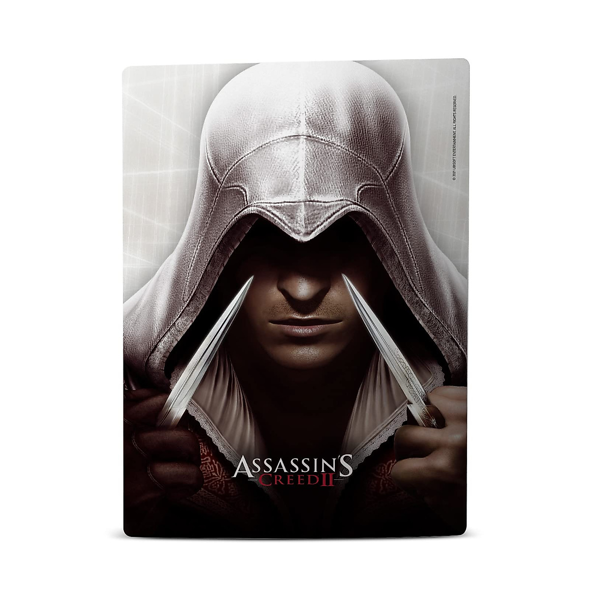 Head Case Designs Officially Licensed Assassin's Creed Ezio II Graphics Matte Vinyl Faceplate Sticker Gaming Skin Decal Cover Compatible With Sony PlayStation 5 PS5 Disc Edition Console