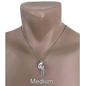 Zero Gravity Hawaii Hawaiian Jewelry Solid Sterling Silver Makaki'i Ikaika Warrior Helmet (Small)