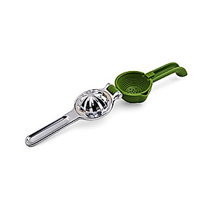 Citrus Juice Press Squeezer for Lemons and Limes with Seed Catcher and Pour Spout