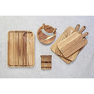 Cole & Mason Ashden Mezzaluna with Acacia Wood Board