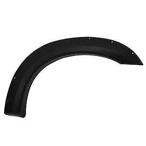 ECCPP PP Black Smooth Fender Flares For 1999-2007 For Ford For F250 For F350 Super Duty With Rubber Edge Trim Hardware Kit Automotive Exterior Accessories