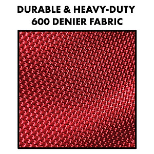 Team Golf NCAA Georgia Birdie Stand Golf Bag, Lightweight, 14-Way Club Divider, Spring Action Stand, Insulated Cooler Pocket, Velcro Glove and Umbrella Holder & Padded Handles