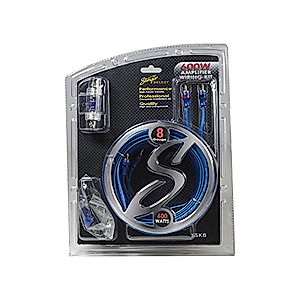 Stinger 8 Gauge 600-Watt Complete Auto Amplifier