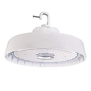 Metalux 14 in. Round 600-Watt Equivalent Integrated LED White High Bay Light (HBRLD2440R)