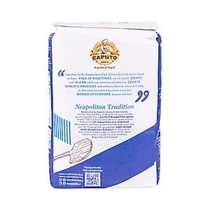 Antimo Caputo Pizzeria 00 Flour (Blue) 2.2 LB - Pack of 2 (Total 4.4 LBS)