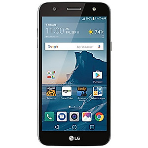 LG X charge - 16 GB – Unlocked (AT&T/Sprint/T-Mobile) - Titanium - Prime Exclusive - with Lockscreen Offers & Ads