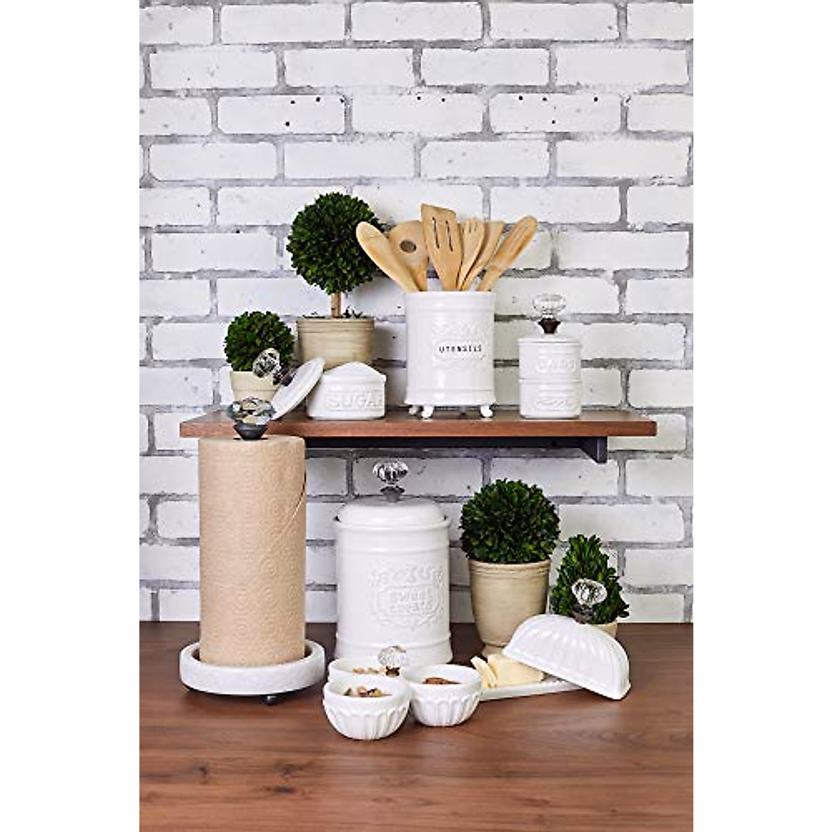 Mud Pie Door Knob Butter Dish