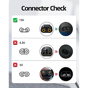 15V HQ8505 Power Cord Fit for Philips Norelco 3000 5000 7000 9000 Series Charger Shaver Electric Razor Beard Trimmer (Fit for Multigroom MG5750 MG7750 MG7770 MG7790)