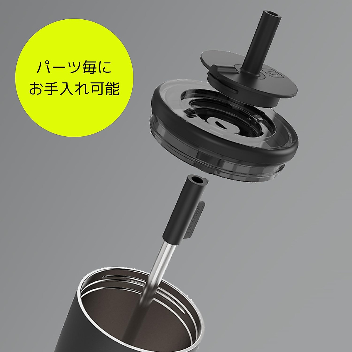 Blue Mate Era Blue Agave 30 oz (880 ml) Vacuum Straw Tumbler, Ice Will Remain Even Over 24 Hours! Incredible Cold Retention, Locking Lid That Won't Leak Even Upside Down, Can Be Used for Carbonation,