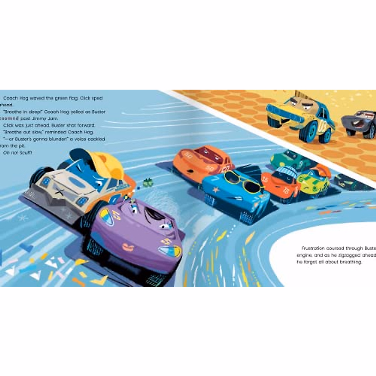 Buster Gets Back on Track (Buster the Race Car)