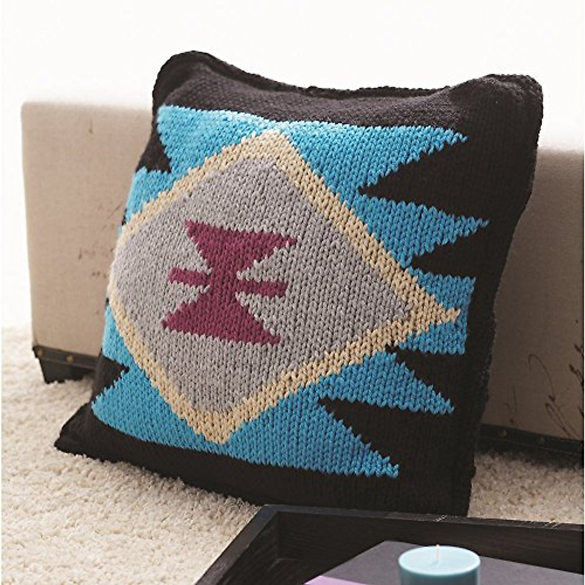 Bernat Softee Chunky Yarn, 3.5 Oz, Gauge 6 Super Bulky, Black