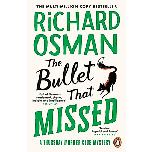 Richard Osman 4 Books Collection Set (The Thursday Murder Club, The Man Who Died Twice, The Bullet That Missed, The Last Devil To Die)
