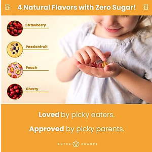 Kids Multivitamin Gummies | Multivitamin for Kids | Sugar Free Kids Vitamins | Vegan & Non-GMO | Gluten Free | Strawberry, Passionfruit, Peach & Cherry | 120 Gummy Vitamins for Kids (2 Pack)