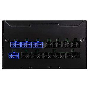 SilverStone Technology 750W Computer Power Supply PSU Fully Modular with 80 Plus Gold & 140mm Design Power Supply (SST-ST75F-GS-V3)