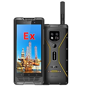 Big Walnut B2 Rugged Smartphone(2023), eSIM Dual 5G 8GB+256GB Rugged Phone Unlocked, 5.5" FHD+ Rugged Cell Phone, Android 12, 64MP Camera, 24MP Night Vision, NFC ATEX Smartphone（DMR）