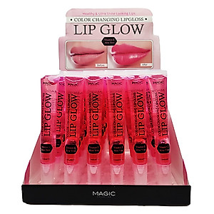 Magic Collection Lip Glow Color Changing Lip Gloss (1 Tube)
