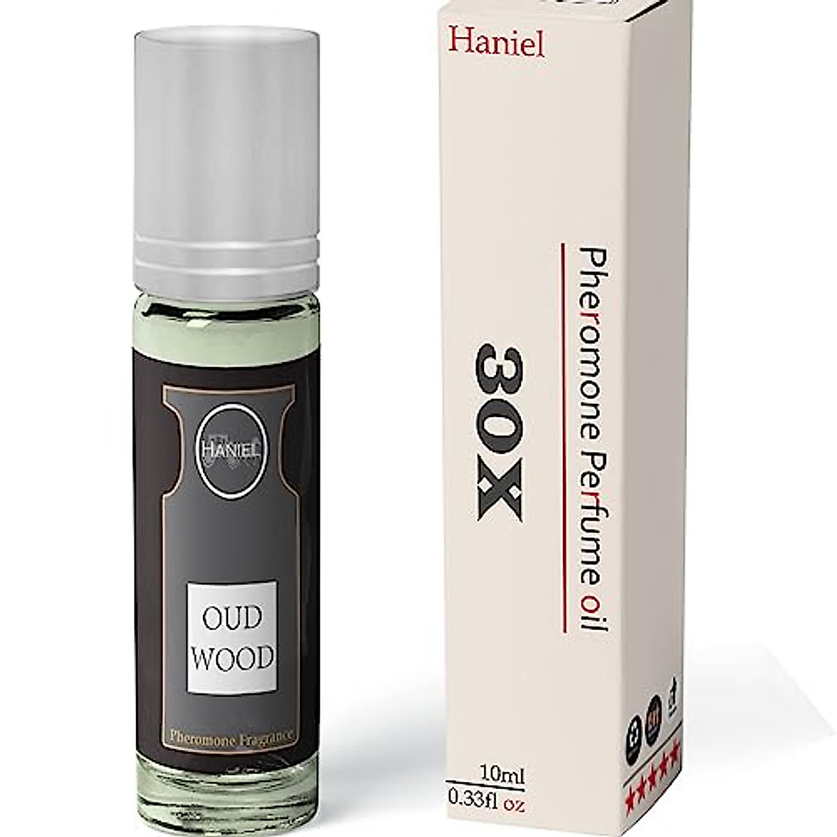 Haniel Perfume Oil for Men: Unleash Your Irresistible Charm with Enigmatic Oud - Embrace the Captivating Scent and Radiate Confidence!