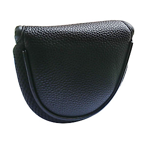 HISTAR Golf Mallet Putter Headcover for Taylormade Scotty Cameron Odyssey Velcro (Black)