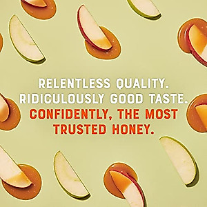 Nate's 100% Pure, Raw & Unfiltered Honey - Award-Winning Taste, 32oz. Squeeze Bottle