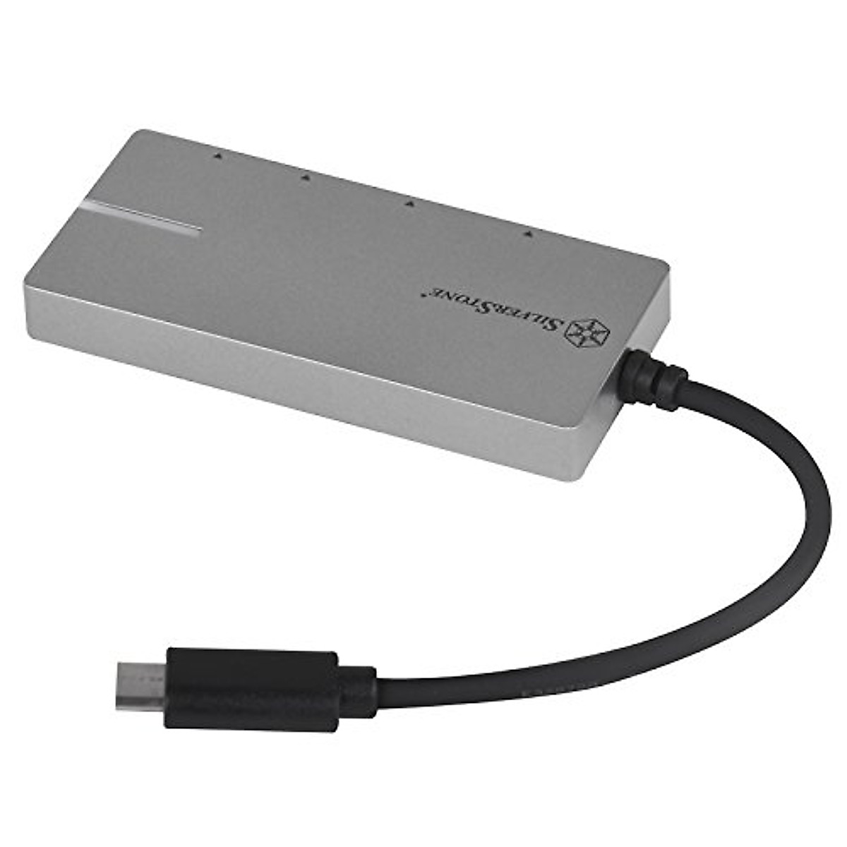 Silverstone SST-EP09C USB 3.1 Type-C Compatible, USB Hub, Charcoal Gray