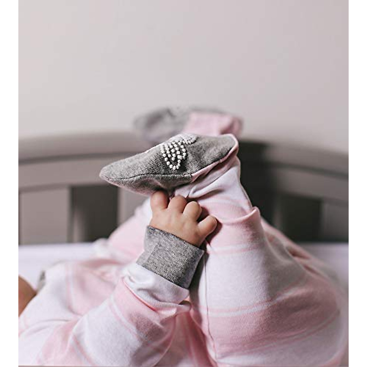 Burt's Bees Baby baby girls & Play, Organic One-piece Romper-jumpsuit Pj, Zip Front Footed Pajama and Toddler Sleepers, Indigo Flowers, 0-3 Months US