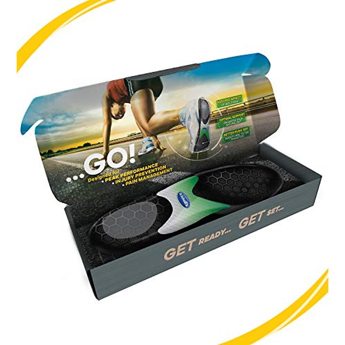 Dr. Scholl’s Performance Sized to Fit Running Insoles for Men & Women / Help Prevent Plantar Fasciitis, Shin Splints and Runner’s Knee